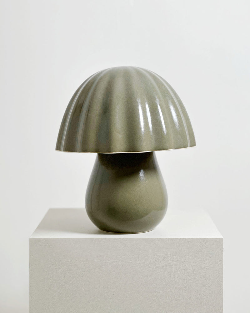 Periwinkle Ceramic Table Lamp | Robert Gordon Interiors