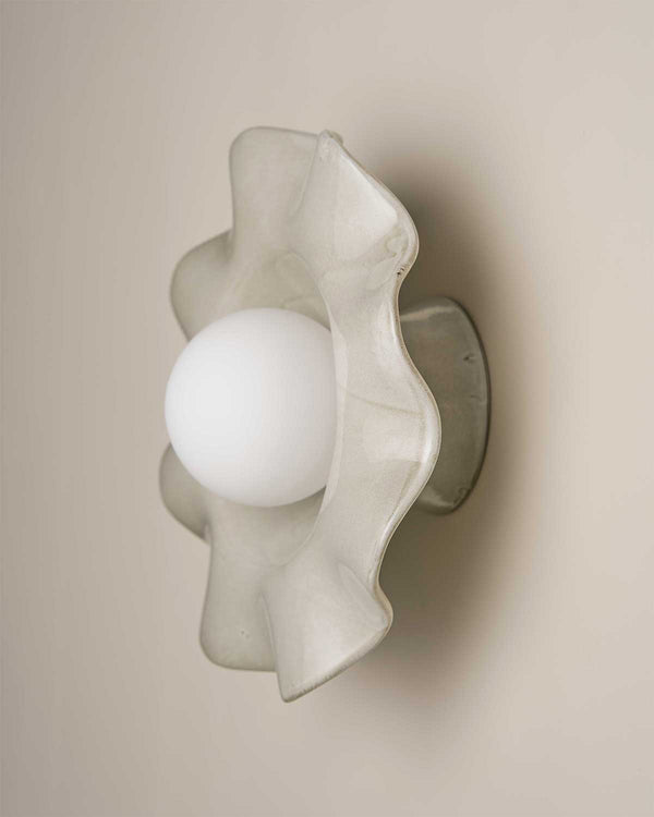 Ceramic Wall Pearl Sconce Light / Saltbush - Robert Gordon Interiors