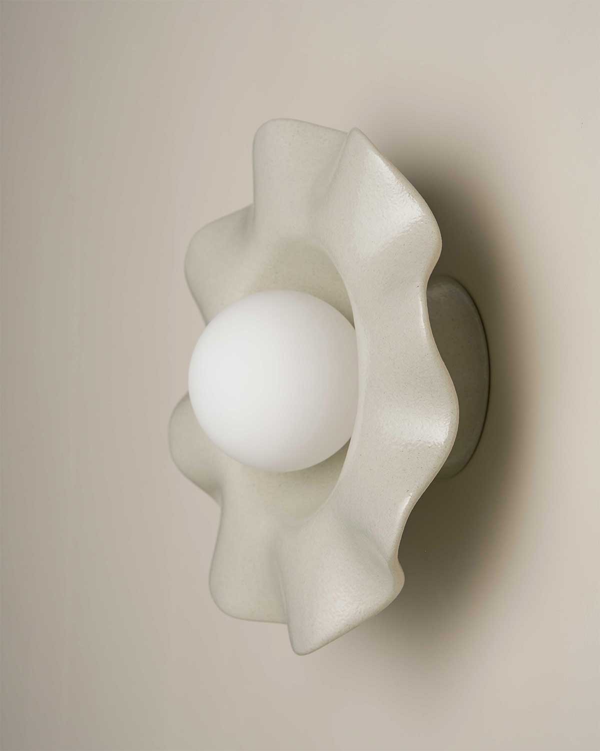 Ceramic Pearl Wall Sconces & Lights | Australian Made | Robert Gordon ...