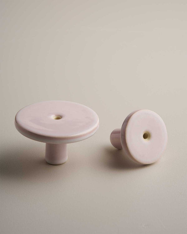 Ceramic Wall Hook | Rose Quartz | Robert Gordon Interiors