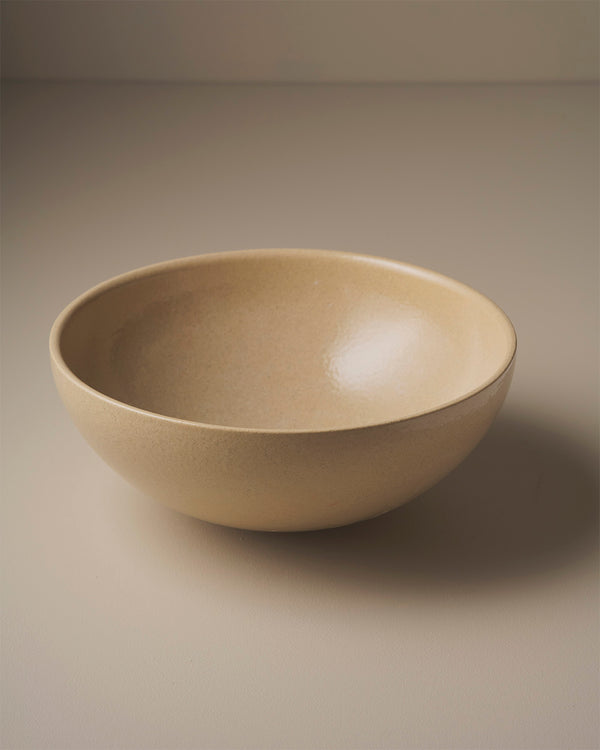 Clay 340 Ceramic Above Counter Basin / Sand - Robert Gordon Interiors