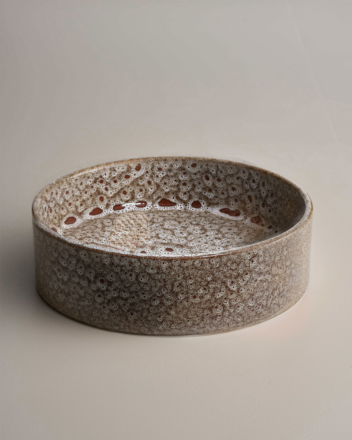 Kiln 360 Ceramic Above Counter Basin / White Ochre - Robert Gordon ...