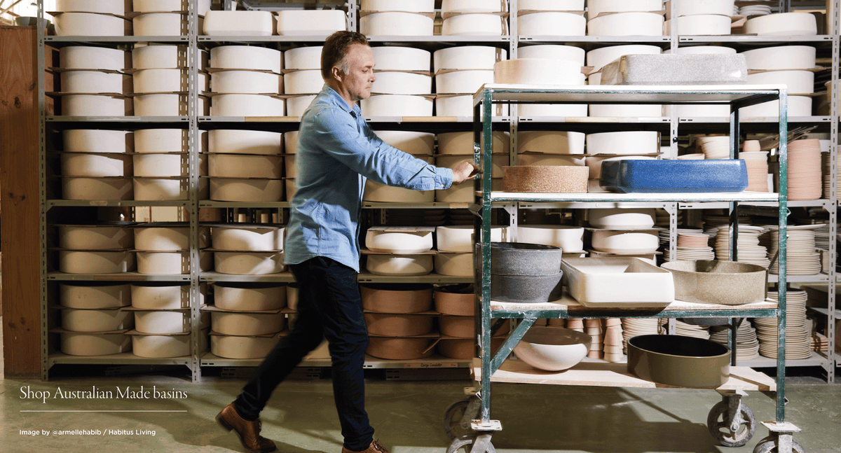Australian Made Ceramic Lighting & Basins | Robert Gordon Interiors