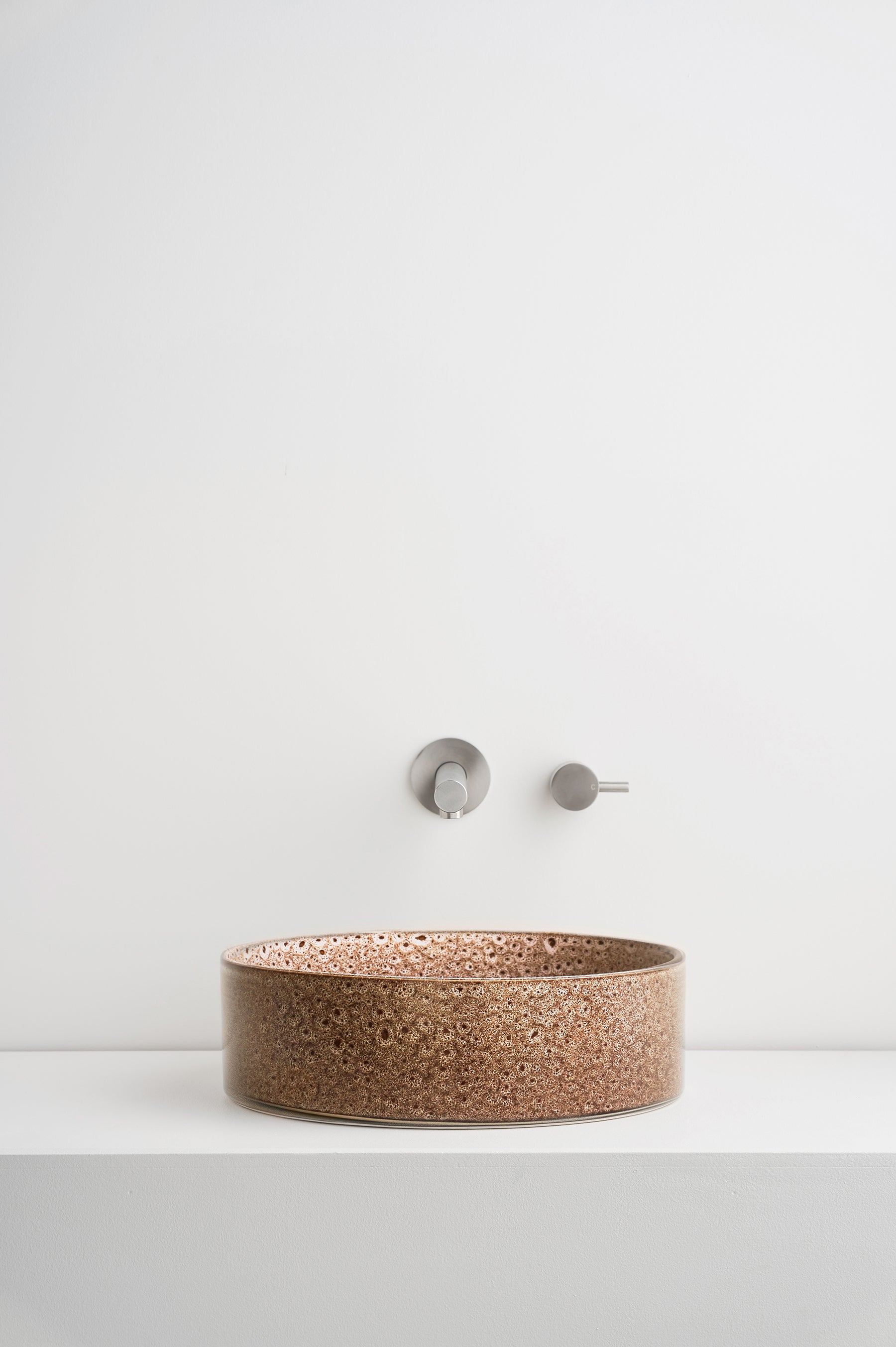 Round Ceramic Above Counter Basins | Clay 350 | Australian Made ...