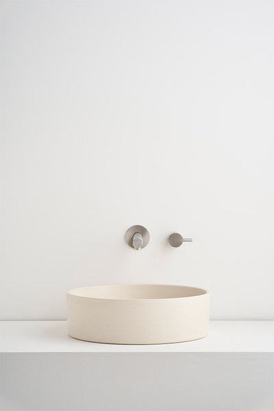 Clay 350 Ceramic Above Counter Basin / Poppyseed - Robert Gordon Interiors