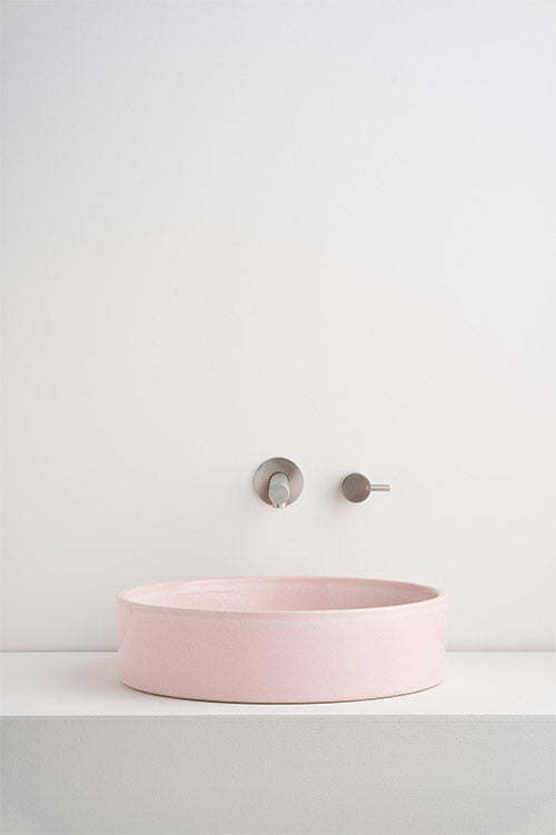 Large Round Ceramic Above Counter Basins | Clay 400 | Australian Made ...