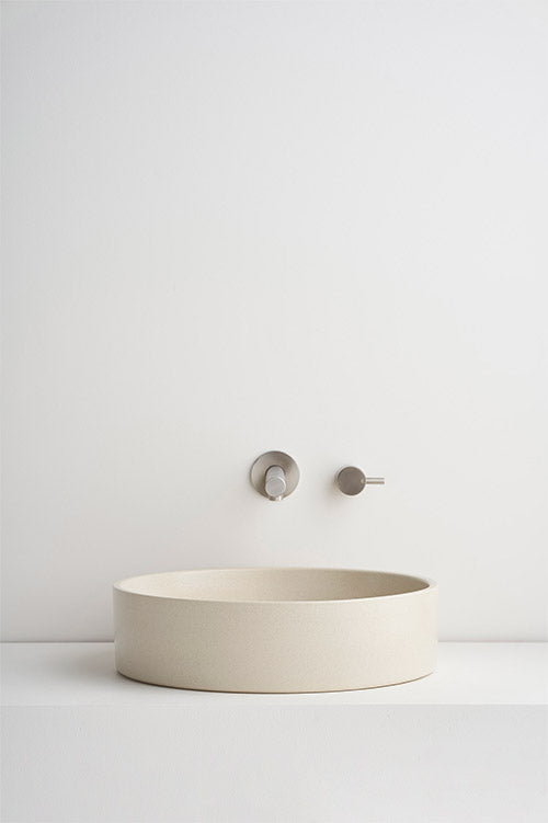 Large Round Ceramic Above Counter Basins | Clay 400 | Australian Made ...